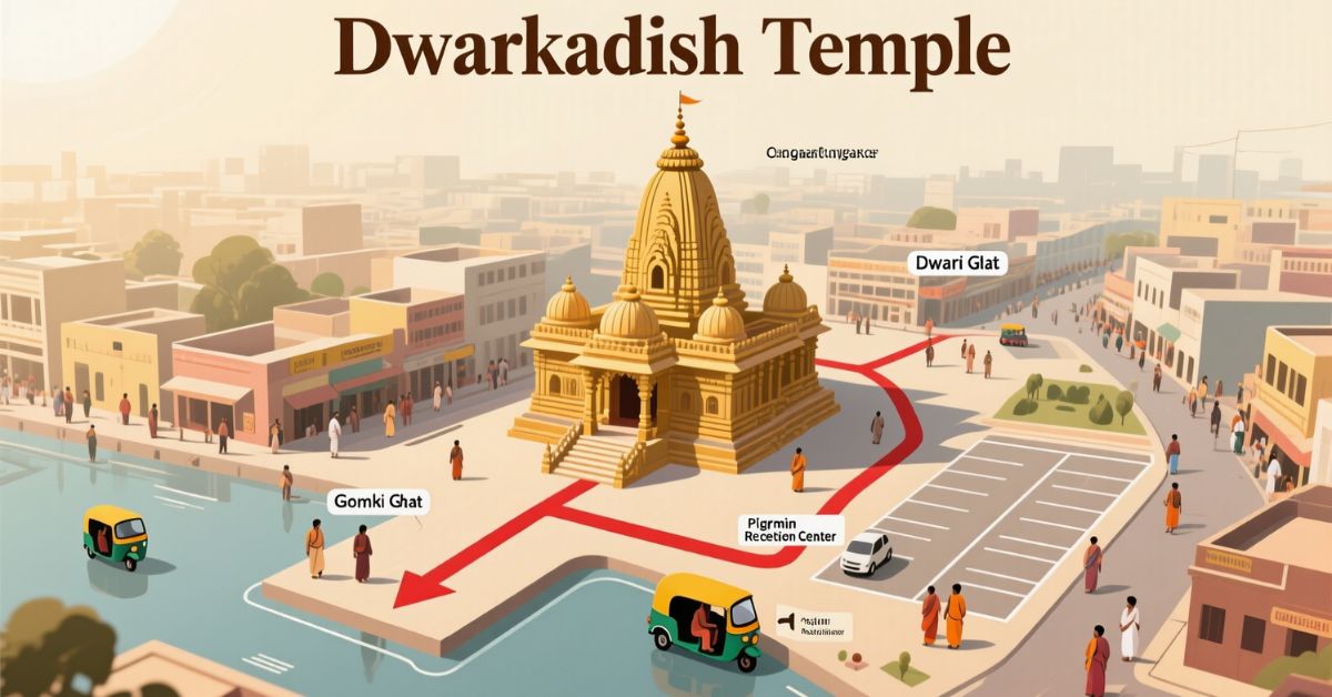How to Reach Dwarkadhish Temple: A Simple Guide for Tourists - RevealBharat